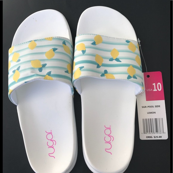 Sugar | Shoes | Sugar Women Lemon Slide Sandals | Poshmark